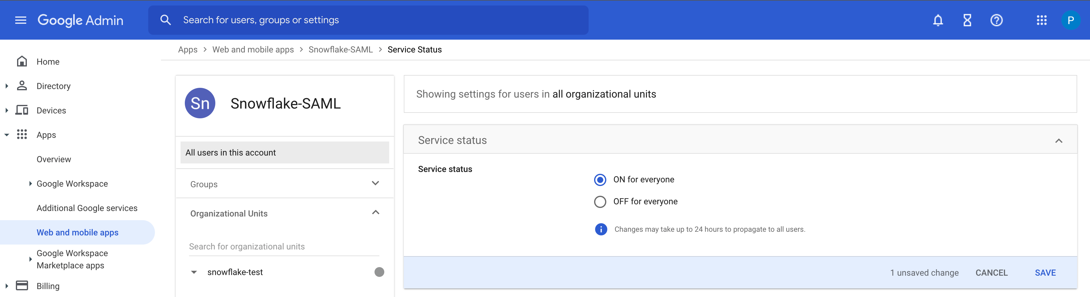 How To: Configure Google Workspace as an Identity Provider for SSO with Snowflake