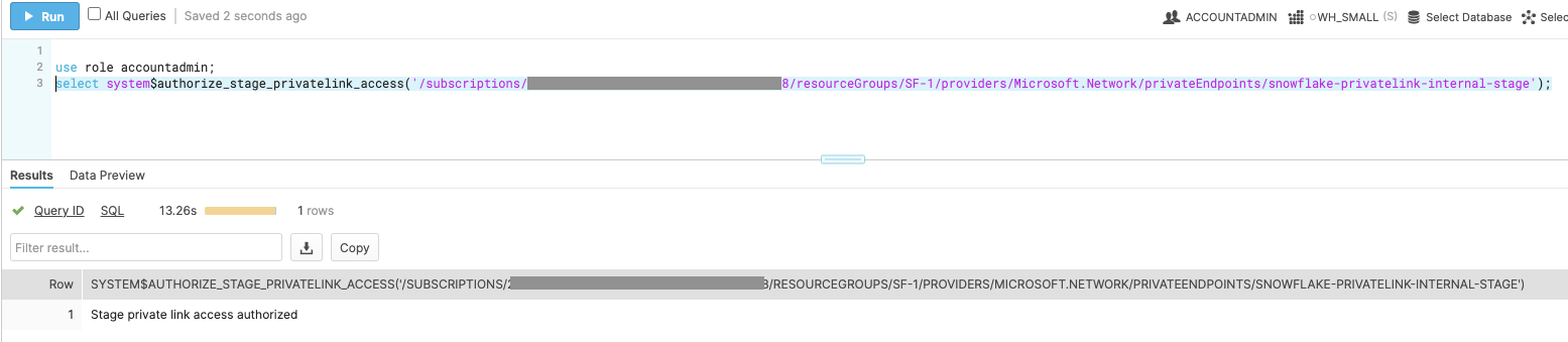 HOW TO: configure private connectivity to Internal Stages with Azure ...