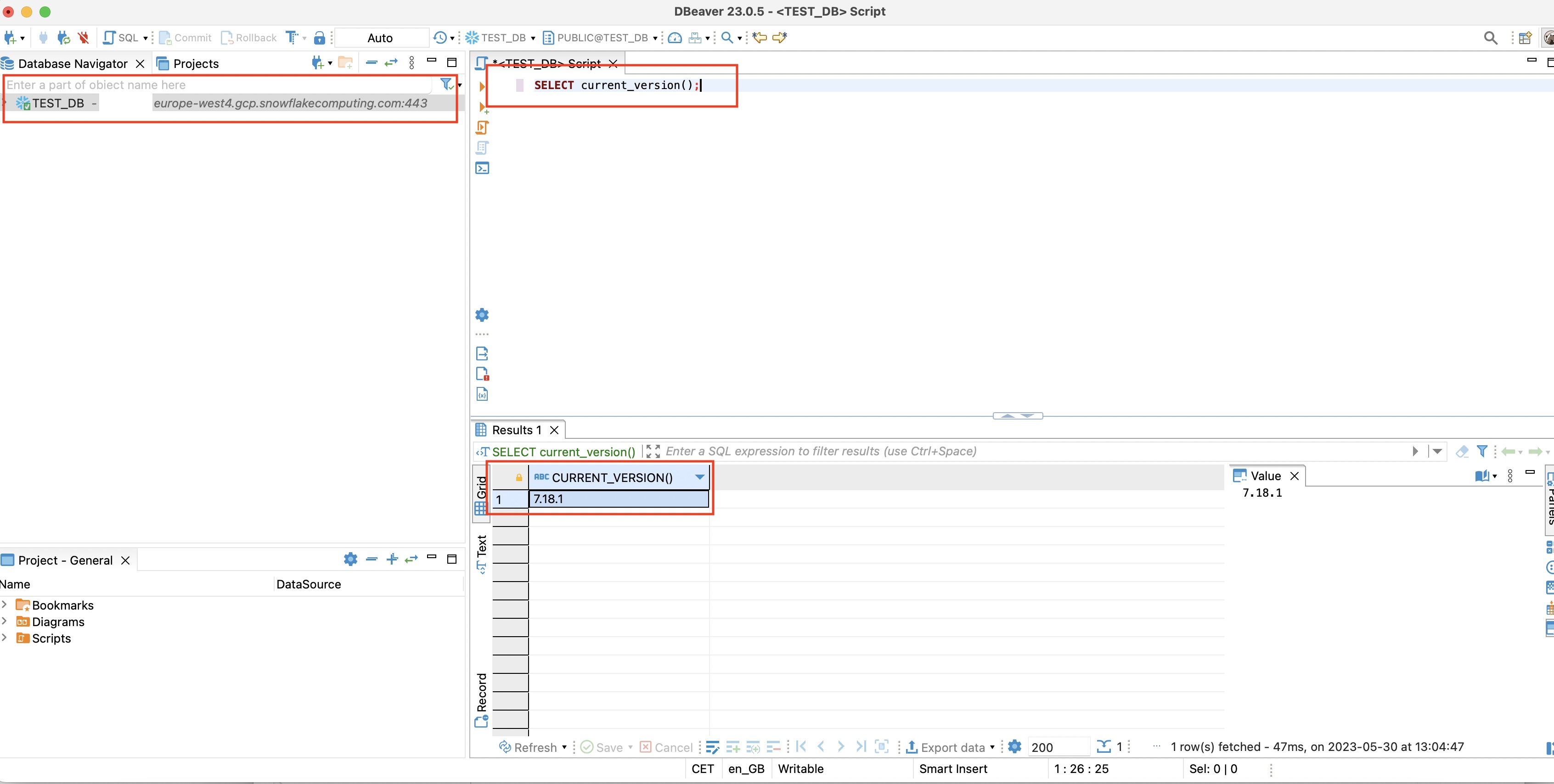 How to connect to Snowflake from DBeaver
